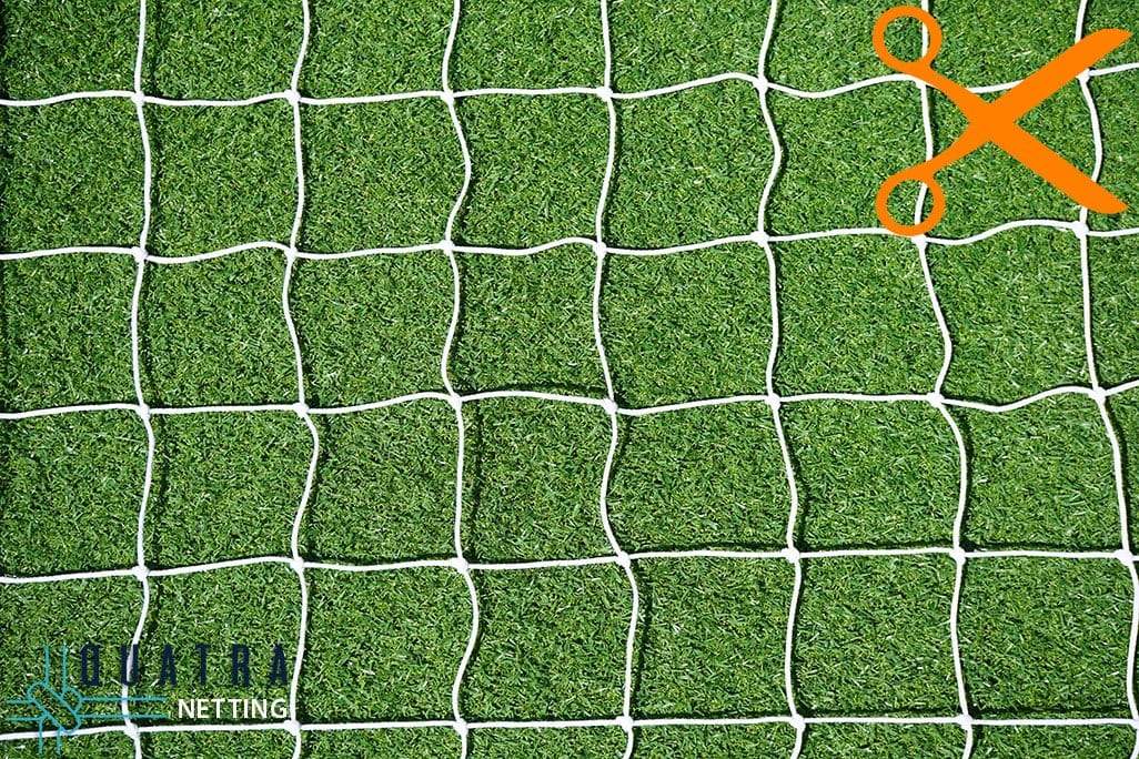 Economy Cargo / Barrier Netting by-the-metre: 10m Wide 100mm SQ / 3mm ...